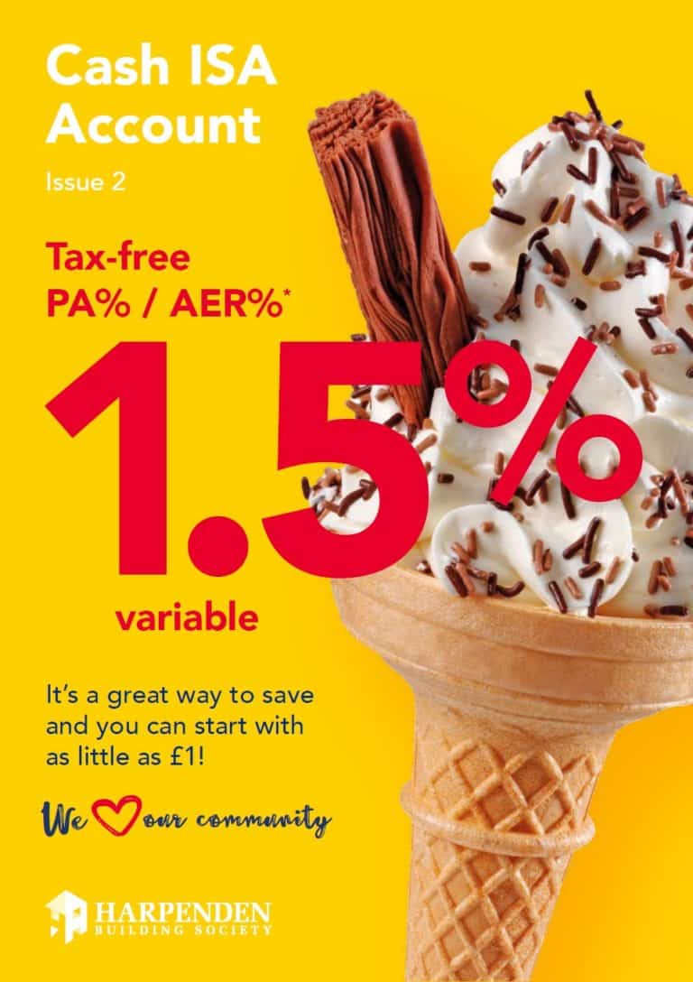 Cash ISA - Harpenden Building Society